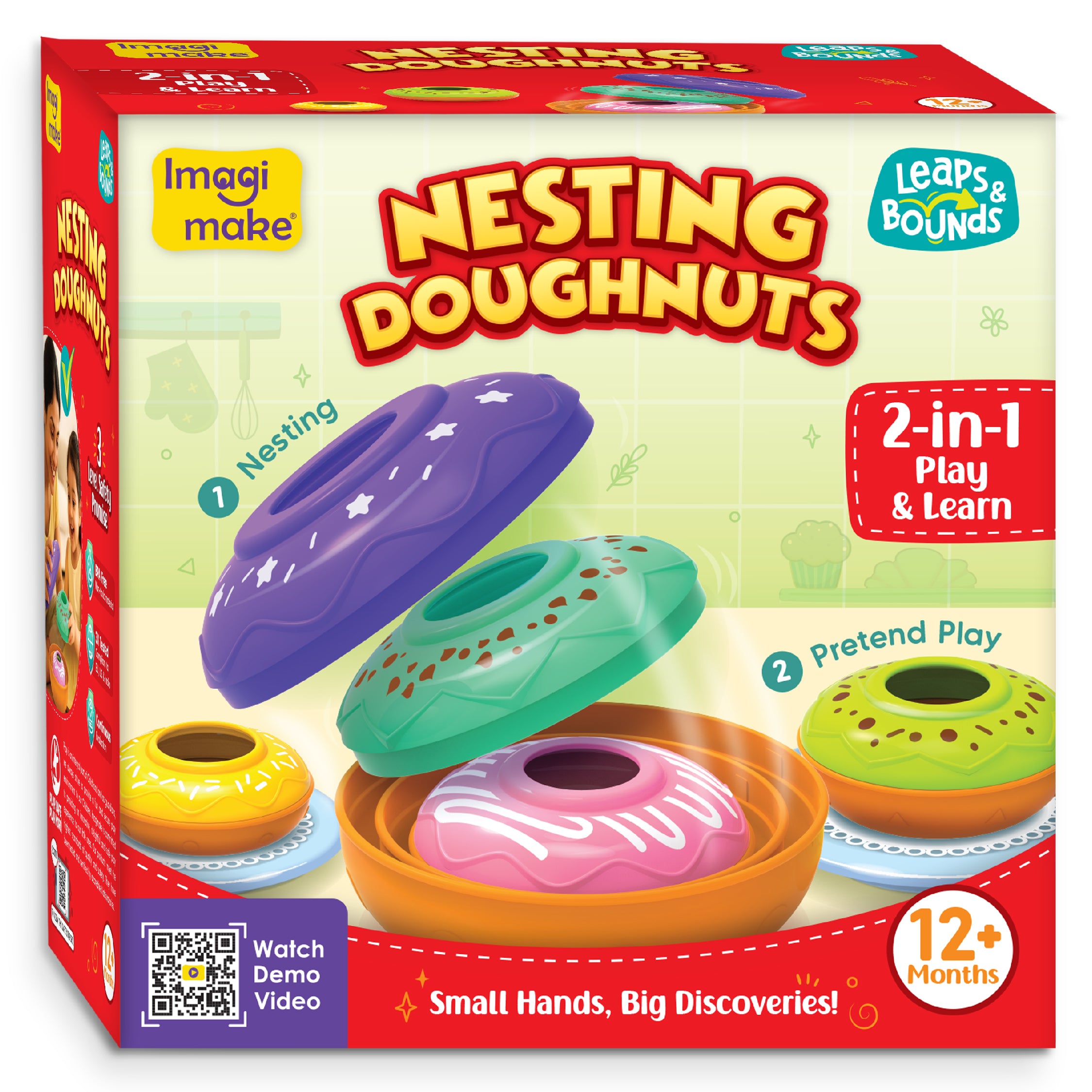Leaps & Bounds - Nesting Doughnuts – Imagimake