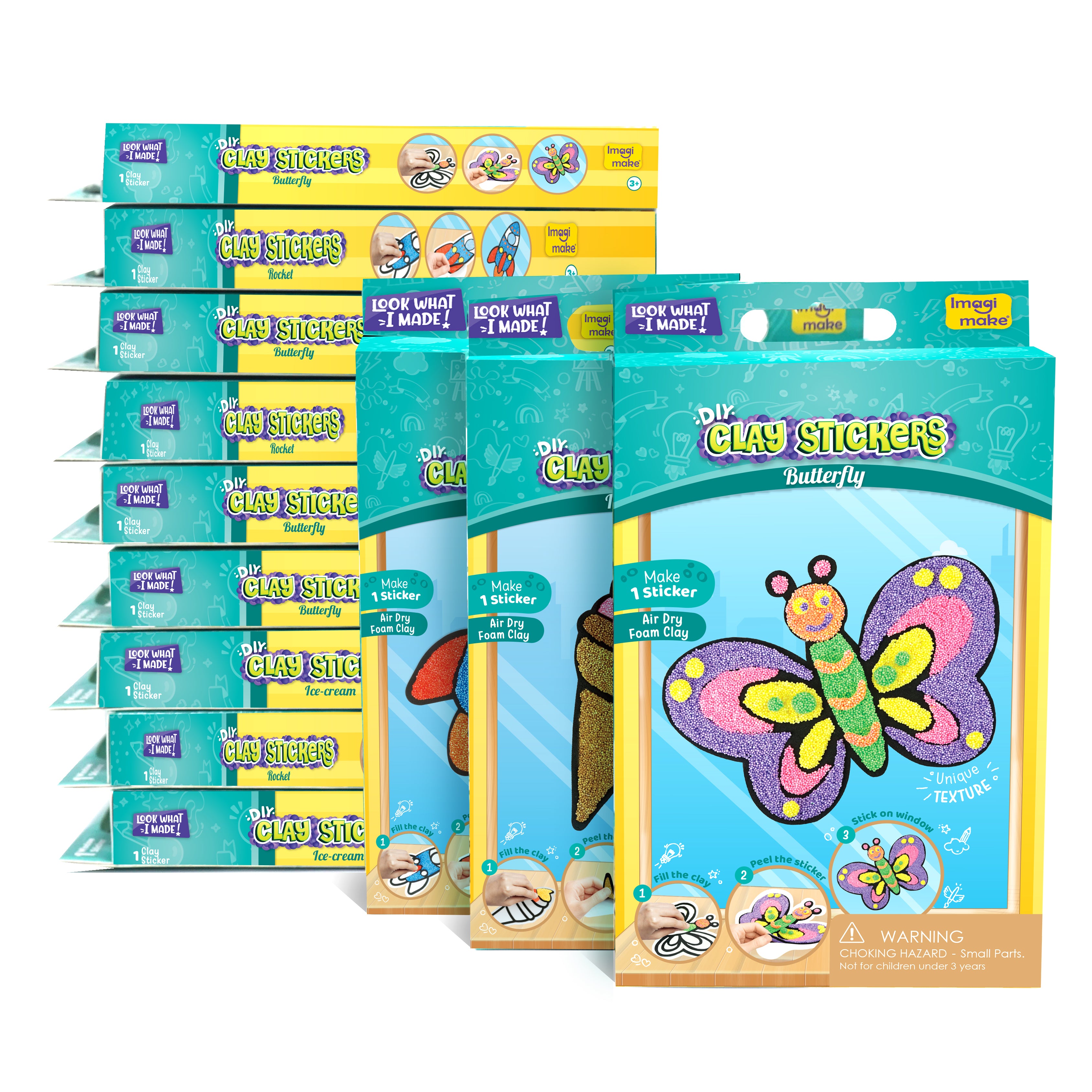 Fleximos Craft Kit- 12 pc Pack- Excellent Return Gift Option for Birthdays – Imagimake