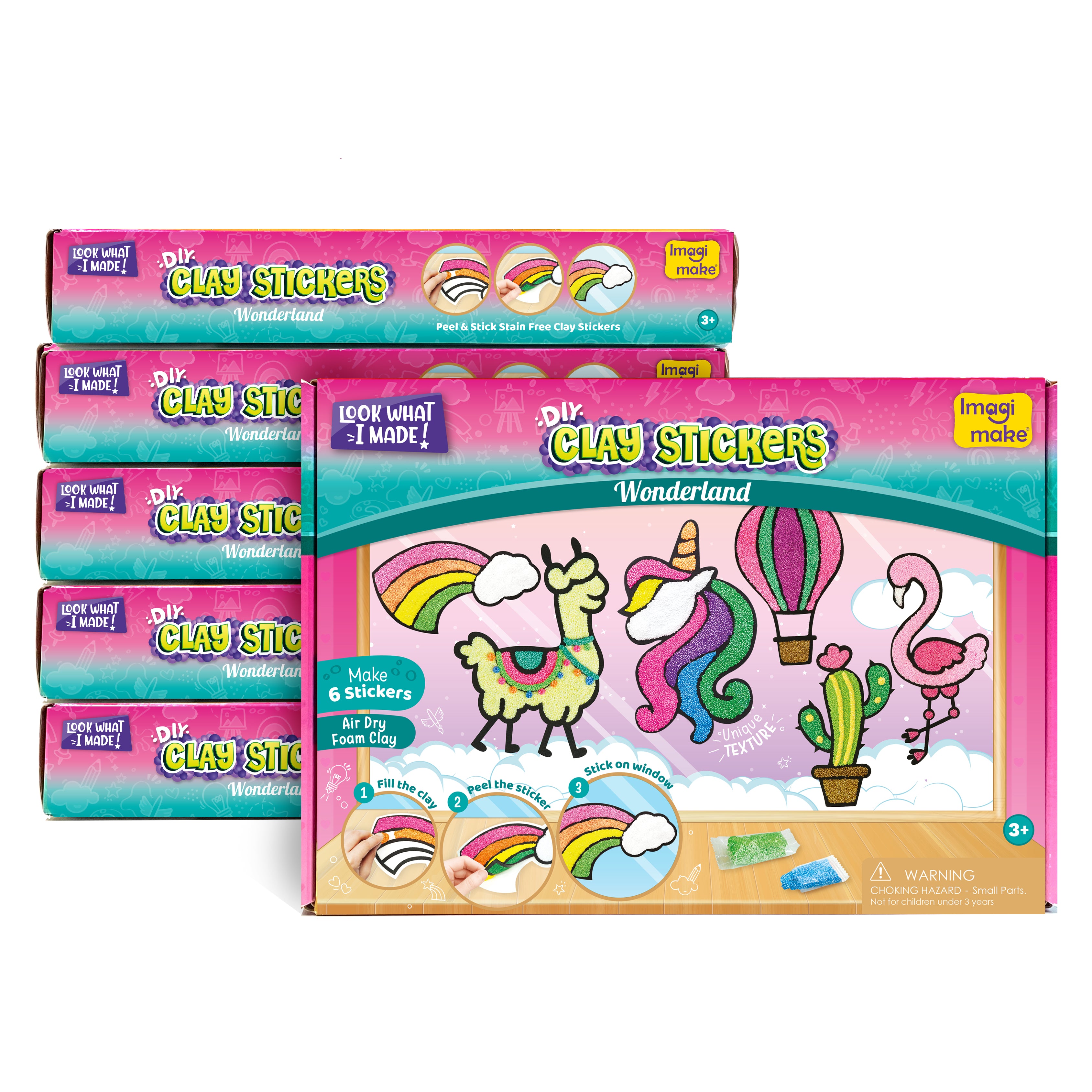 Fleximos Craft Kit- 6 pieces Pack- Excellent Return Gift Option for Birthdays – Imagimake