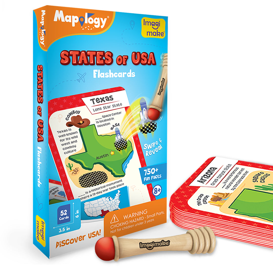 Mapology USA Flashcards – Imagimake