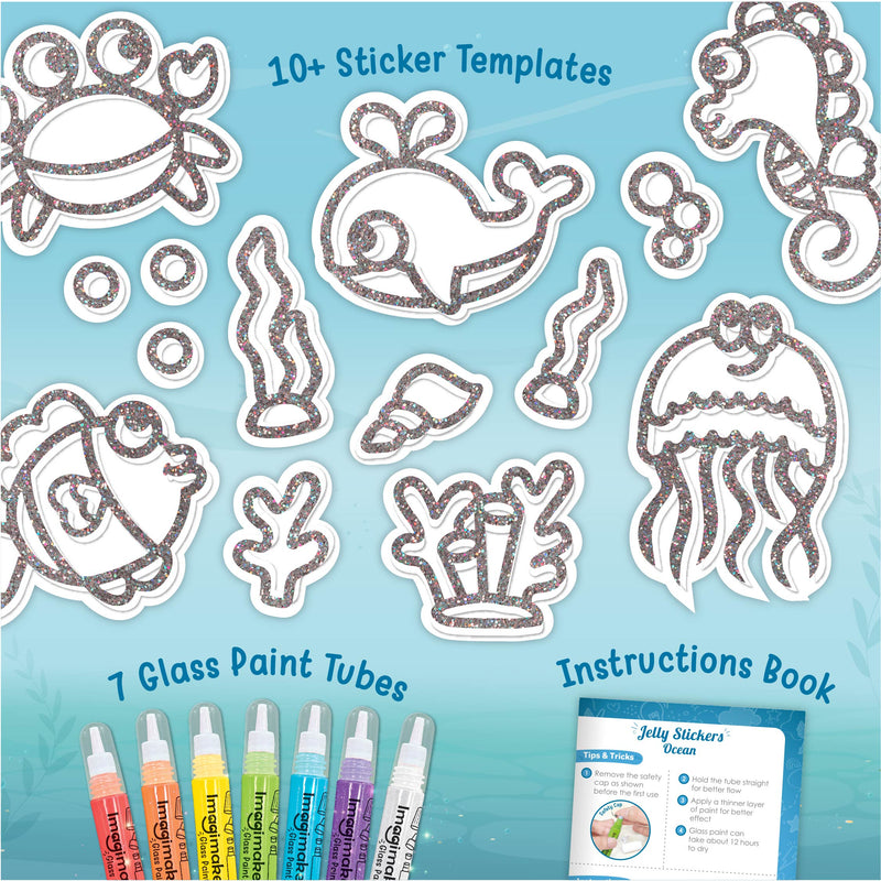 Jelly Stickers - Ocean – Imagimake
