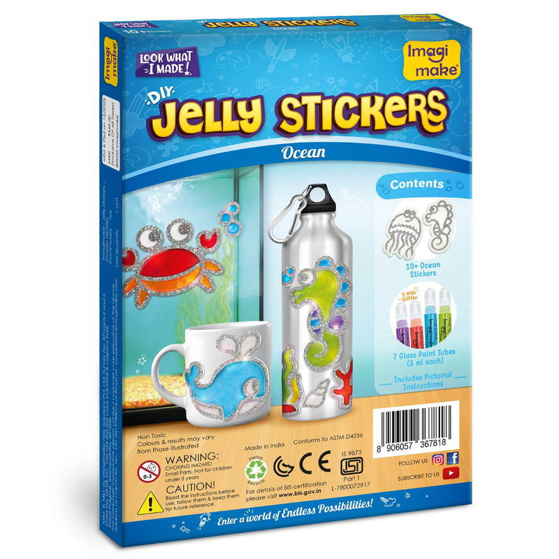 Jelly Stickers - Ocean – Imagimake
