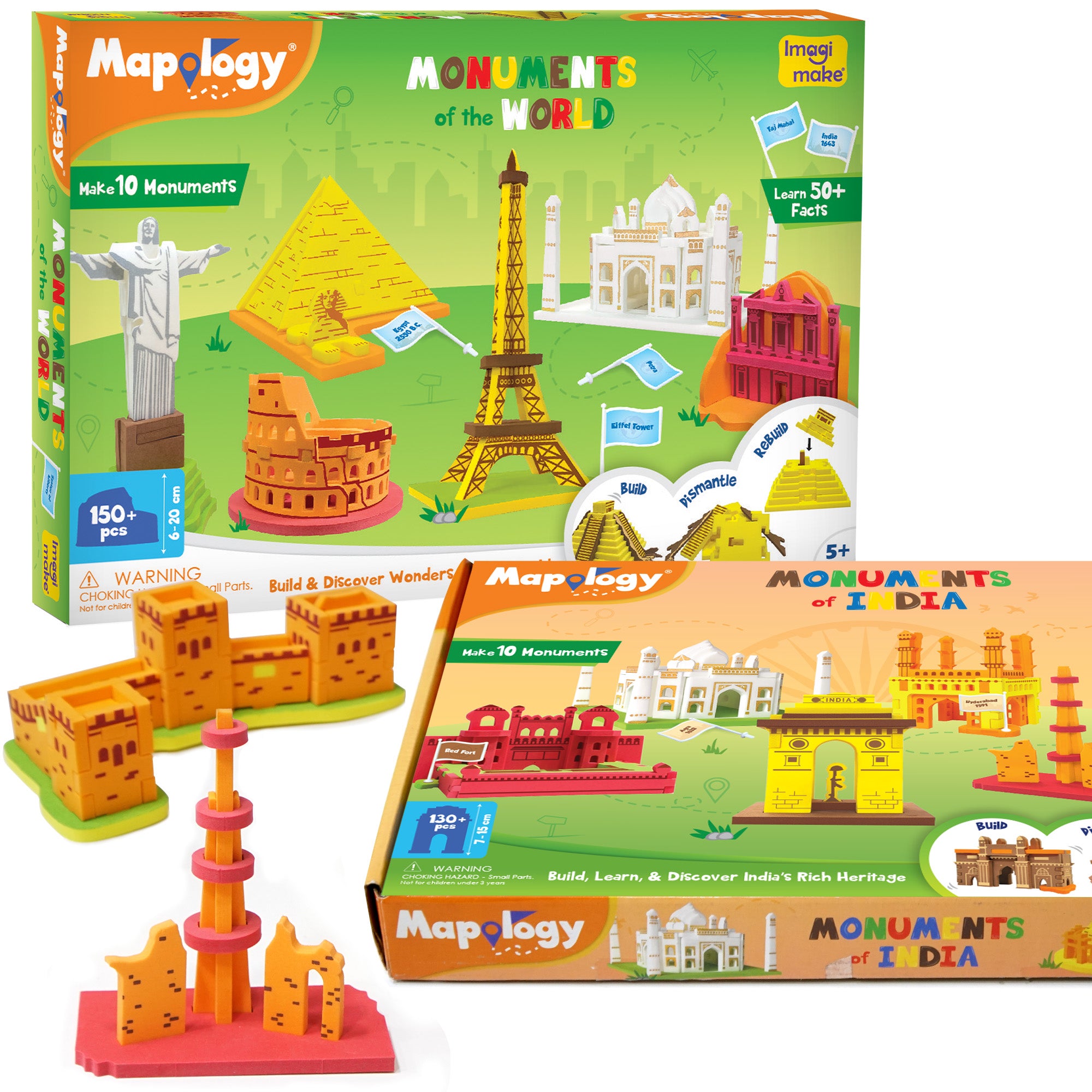 Mapology Monuments - India & World – Imagimake