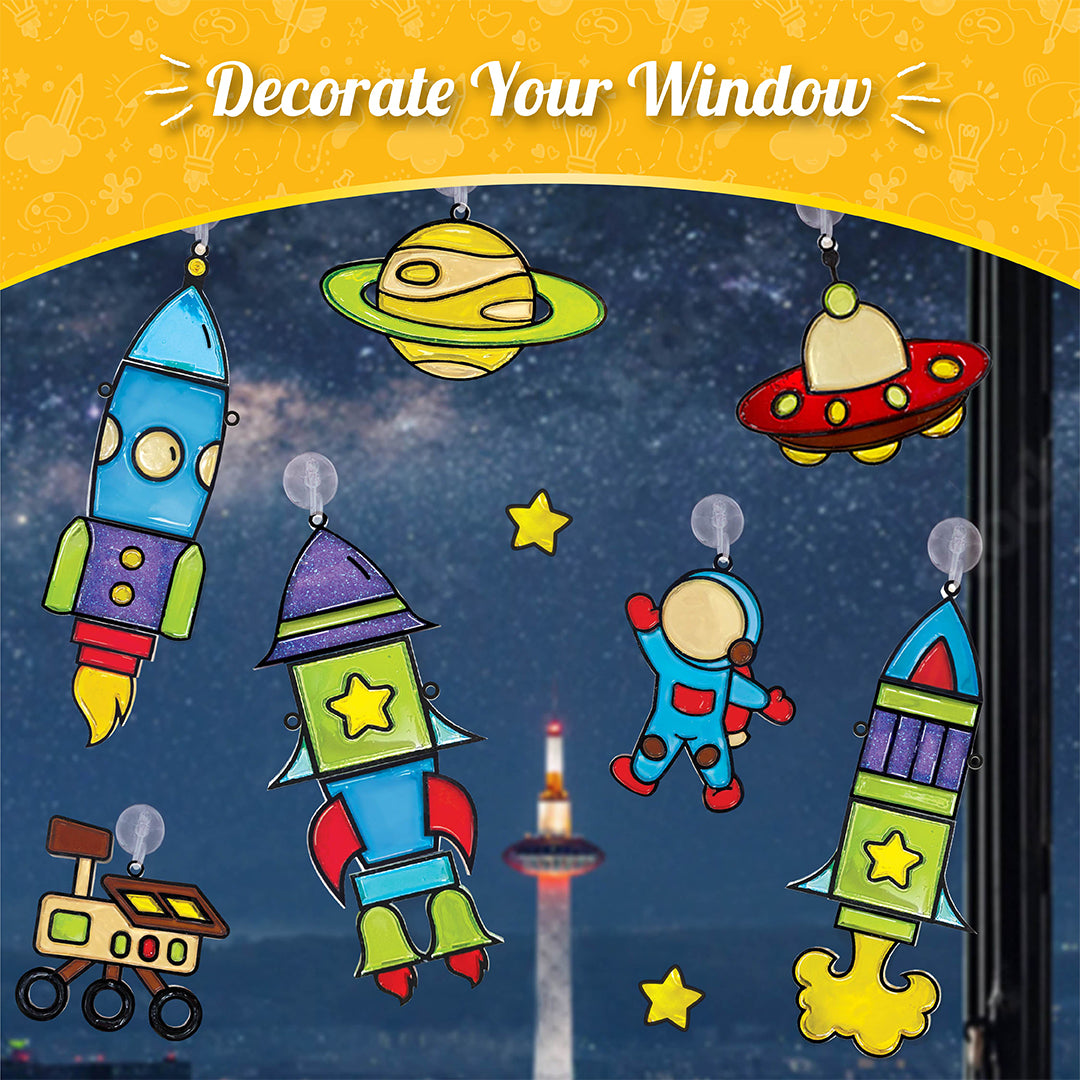 Window Art - Rocket – Imagimake
