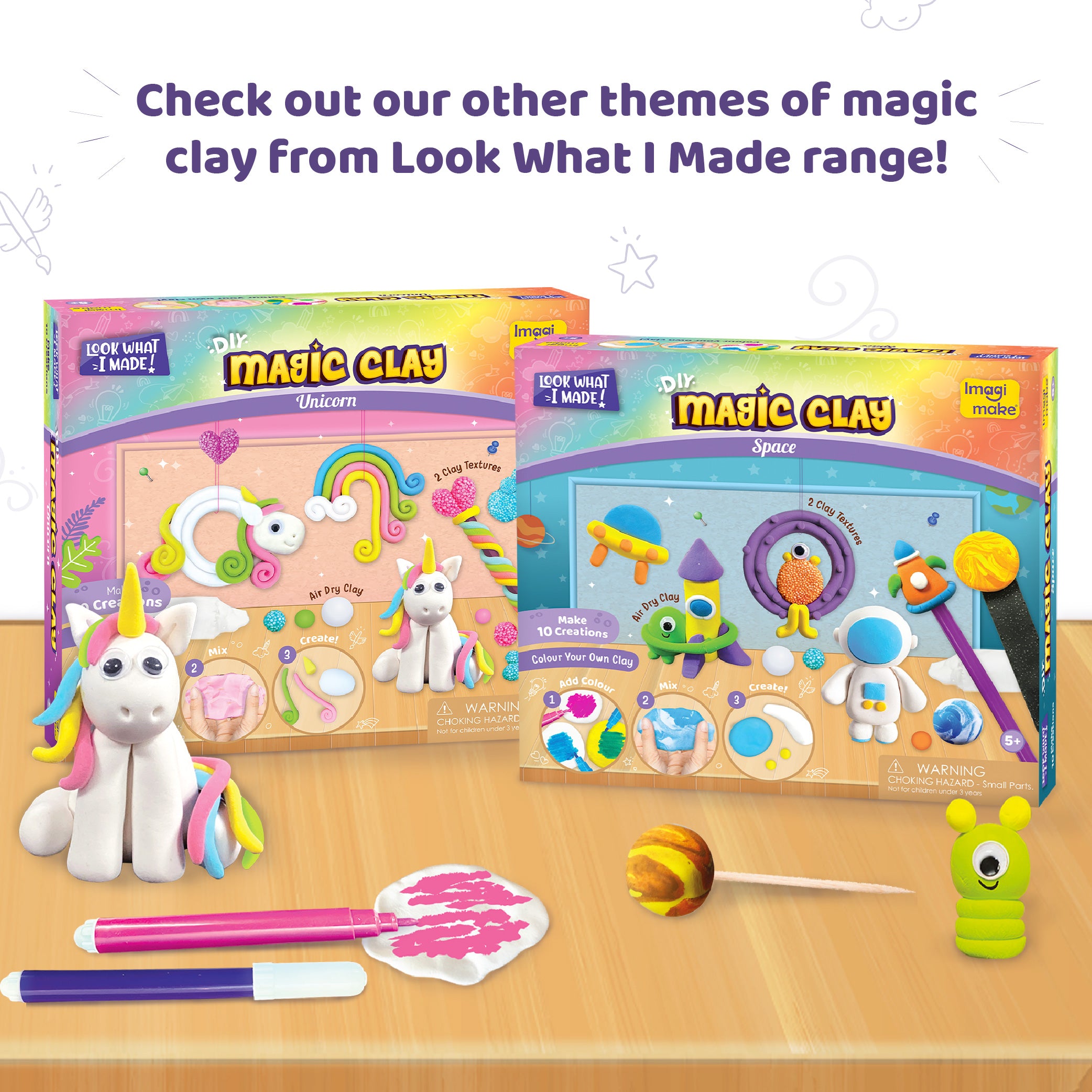 Magic Clay - Marbling Animals – Imagimake
