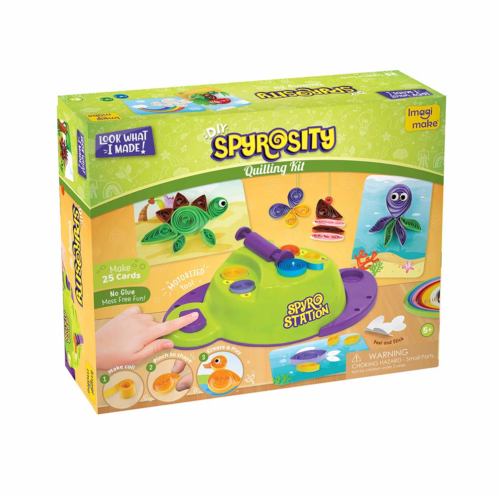 Spyrosity Explore- Quilling Craft Kit for Children aged 5 years and ...